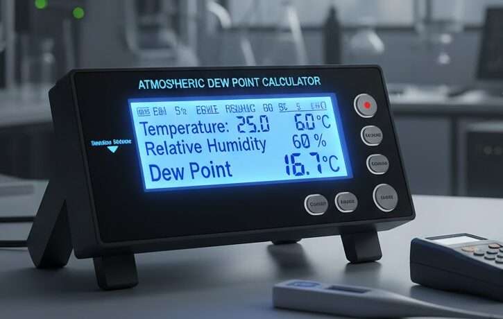 Atmospheric Dew Point Calculator